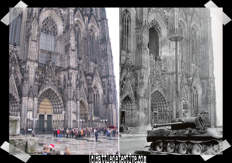 RAF night air raid on Cologne, Germany - 427 planes, including ...